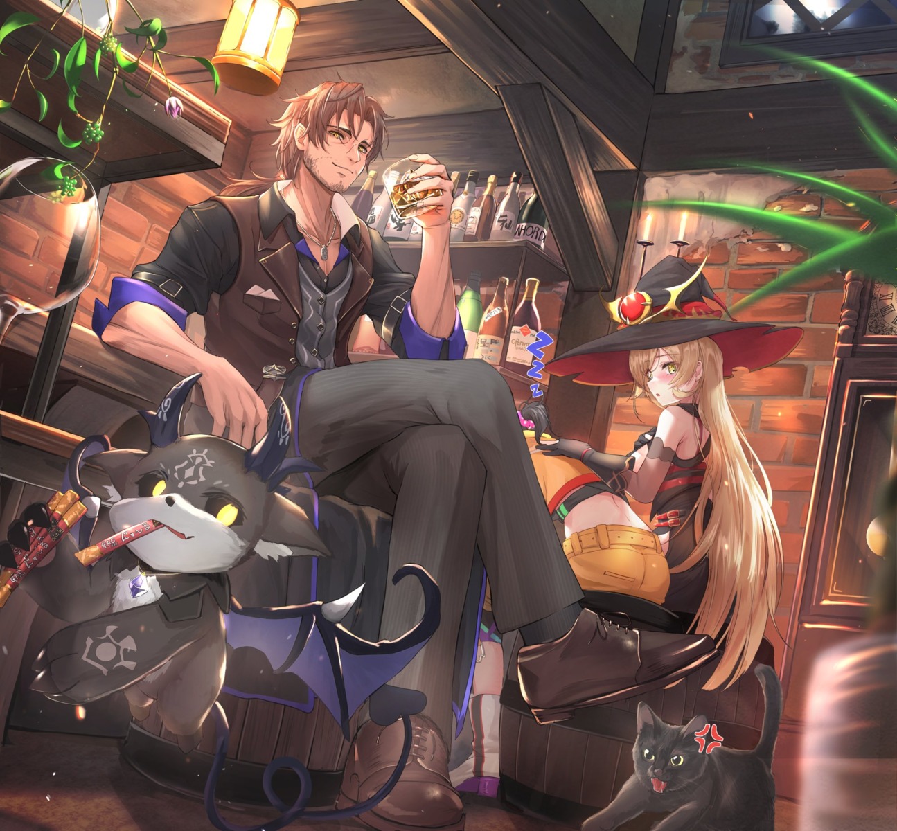 nose (oekaki1825) neko witch | #825249 | yande.re